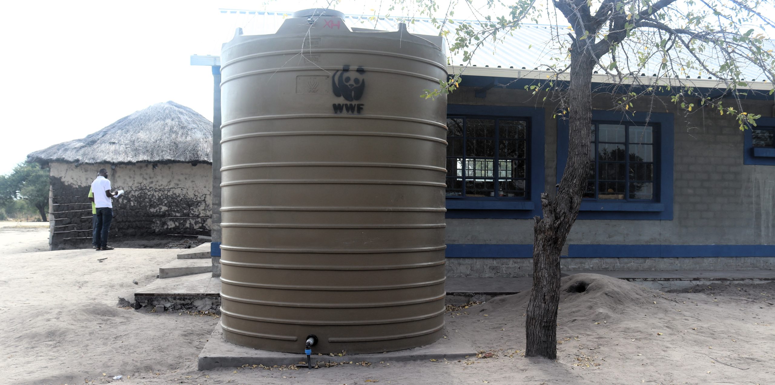 Rainwater harvesting for communities in the Zambezi | WWF Climate Crowd